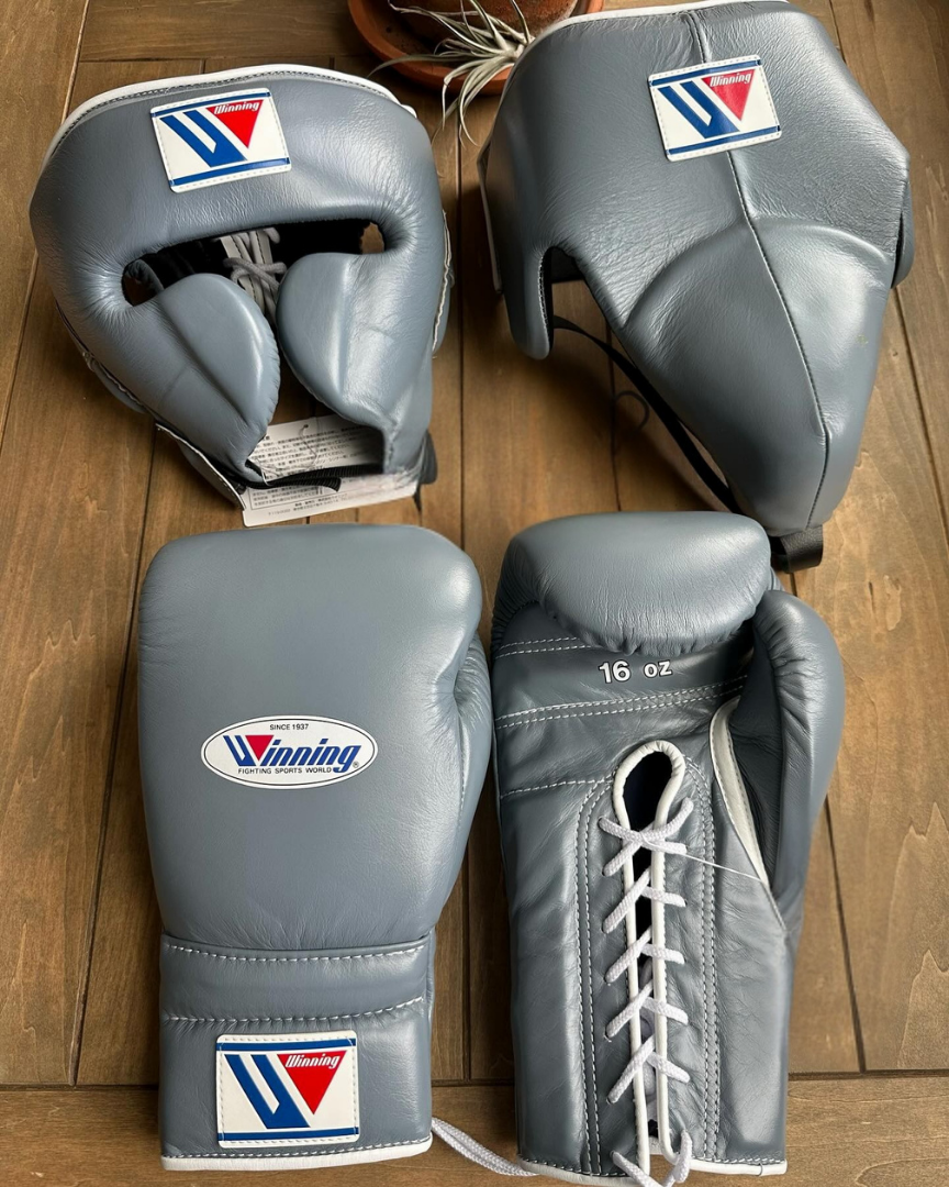 Winning Professional Boxing Glove Set - Customizable - Full Protection ...