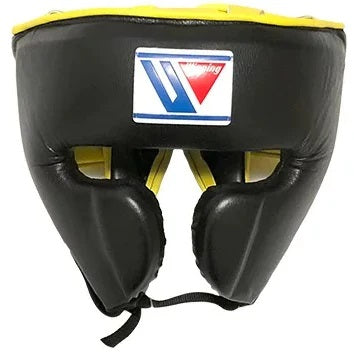 Buy Winning Cheek Protector Headgear in Black/Yellow Online - Grantgloves