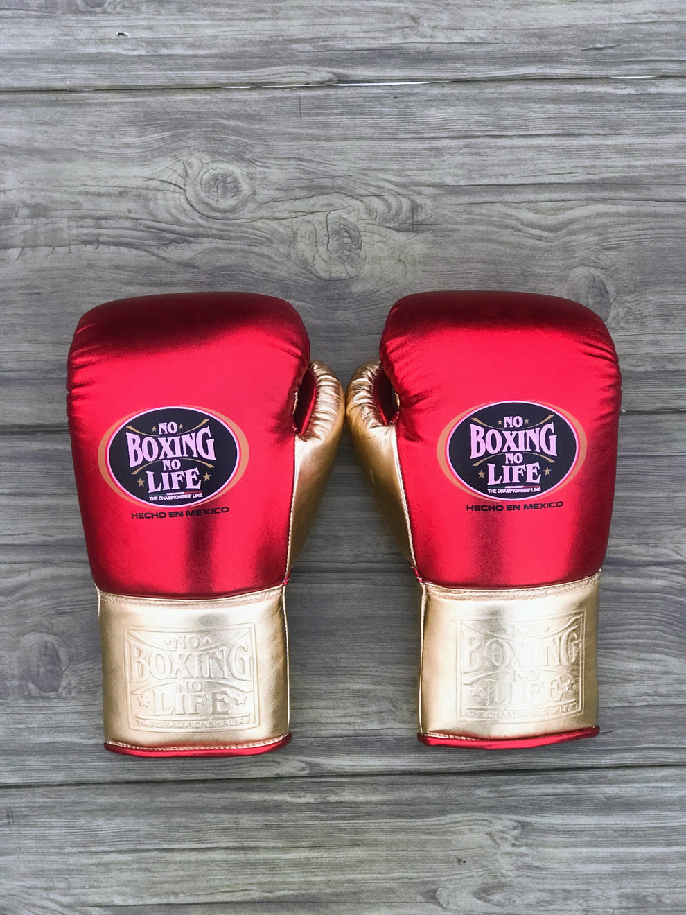 No Boxing No Life Professional Boxing Gloves Set - Customizable - Glov ...